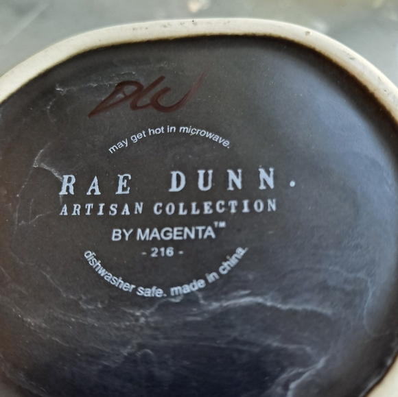 Rae Dunn | Dining | Rae Dunn Black Mama Bear Mug With Cream Color ...